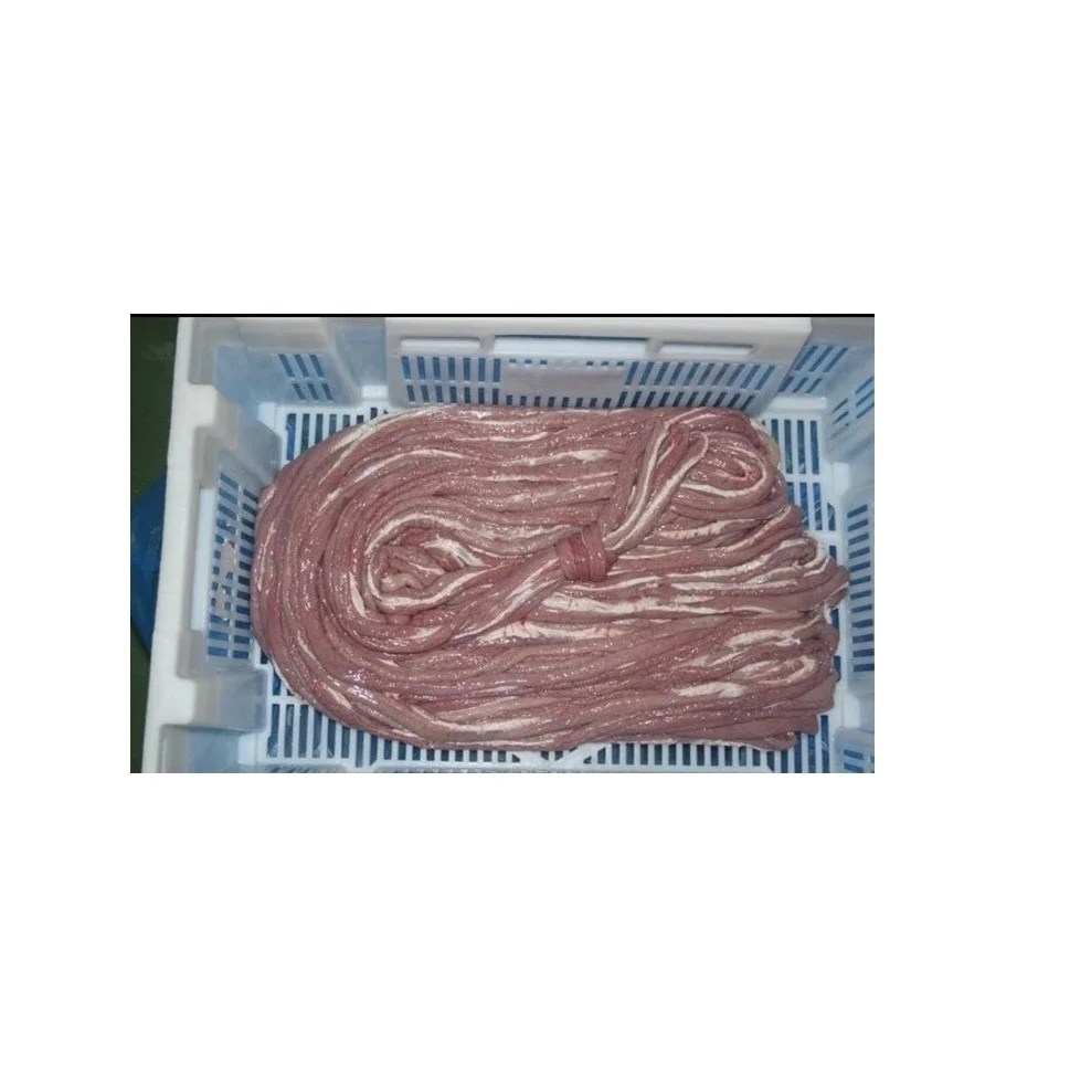 Organic Frozen Pork Meat & Large Intestines Including Fat & Stomach In ...
