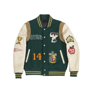 Blank Letterman Jacket Black Men Plain All Varsity Wholesale High ...