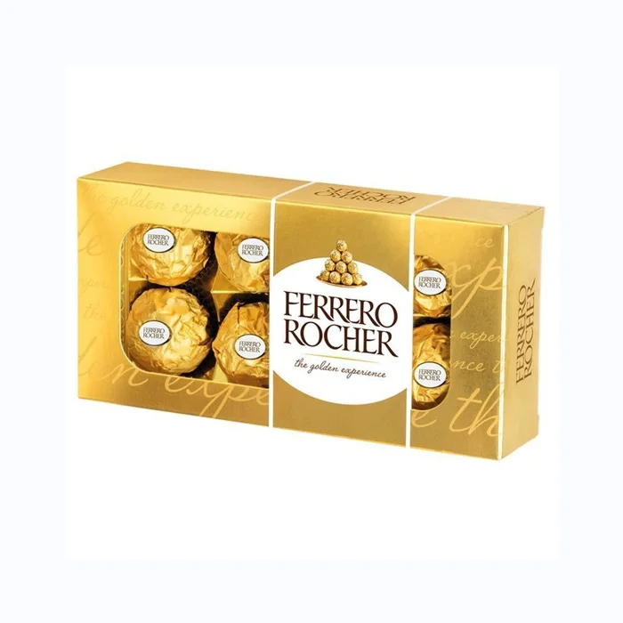 Ferrero Rocher White Chocolate Bar With Hazelnuts And Cream 90g - Buy ...