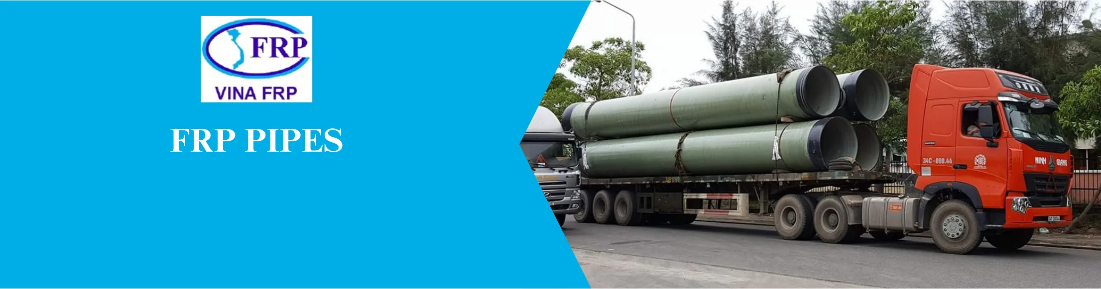 Vietnamese Products Frp Pultrusion Products For Transmitting Chemical ...