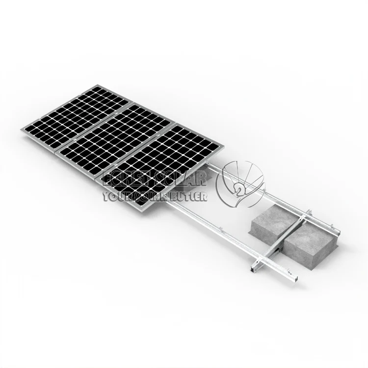 Adjustable Triangle Solar Mounting Rack 30kw Solar Power System Flat ...