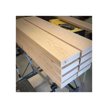 Factory Unfinished Solid Wood Plank Blocks Pine Lumber Board Timber ...