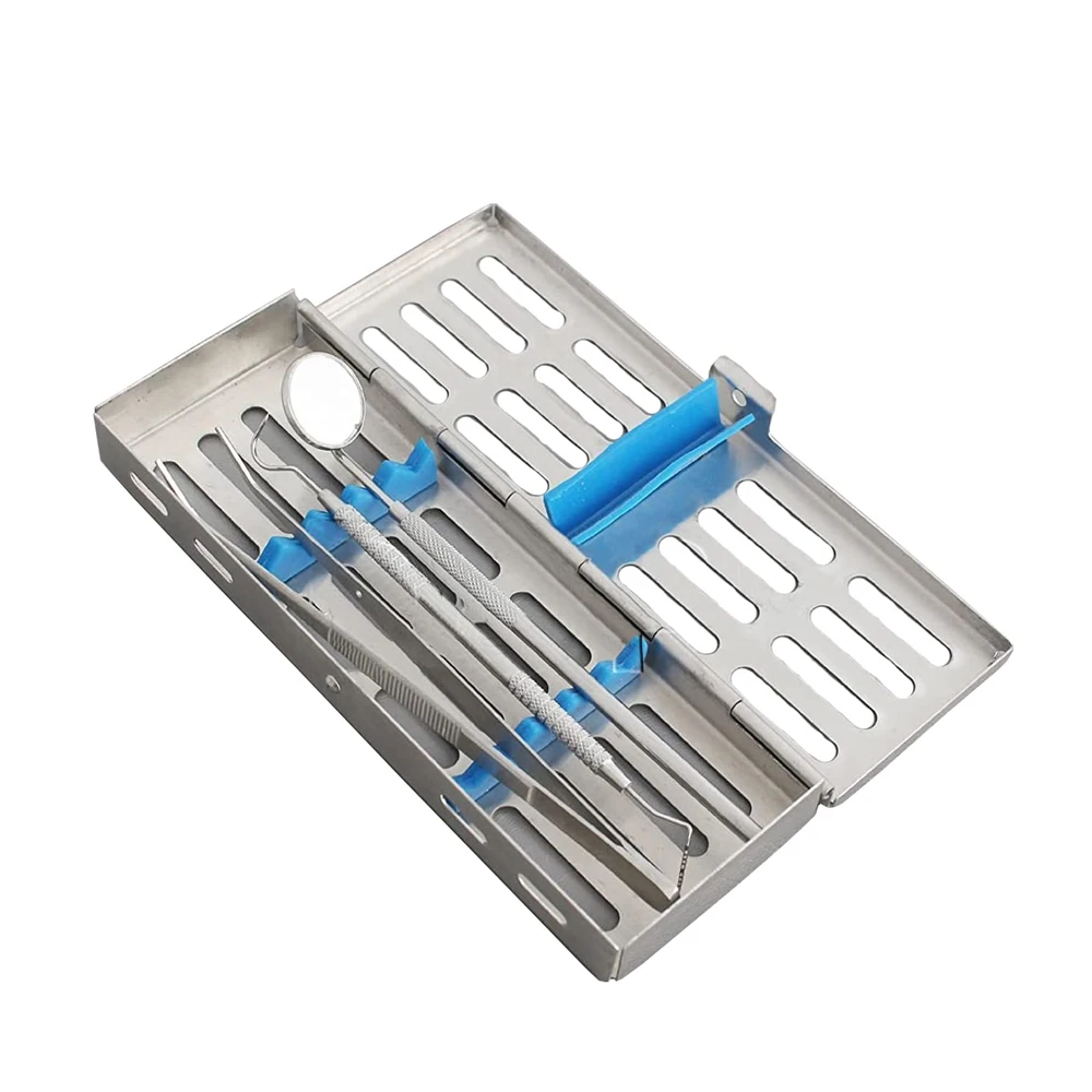 German Steel Dental Autoclave Cassette Rack Box Tray Manual Power ...