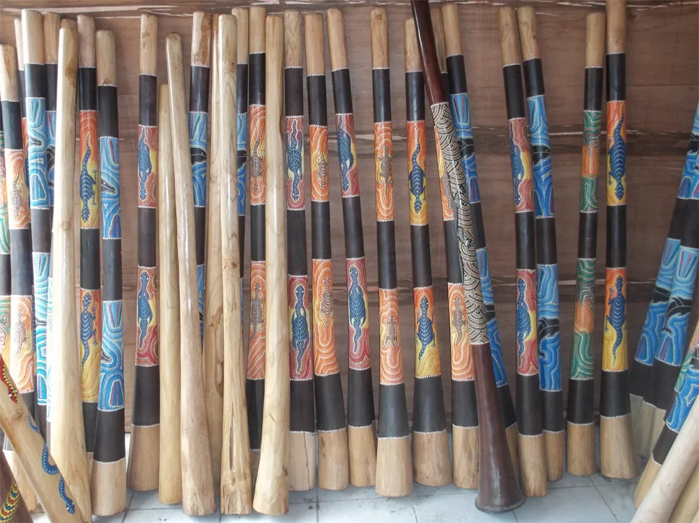 Alibaba.com: Wooden Long Didgeridoo made of teak or eucalyptus wood ...