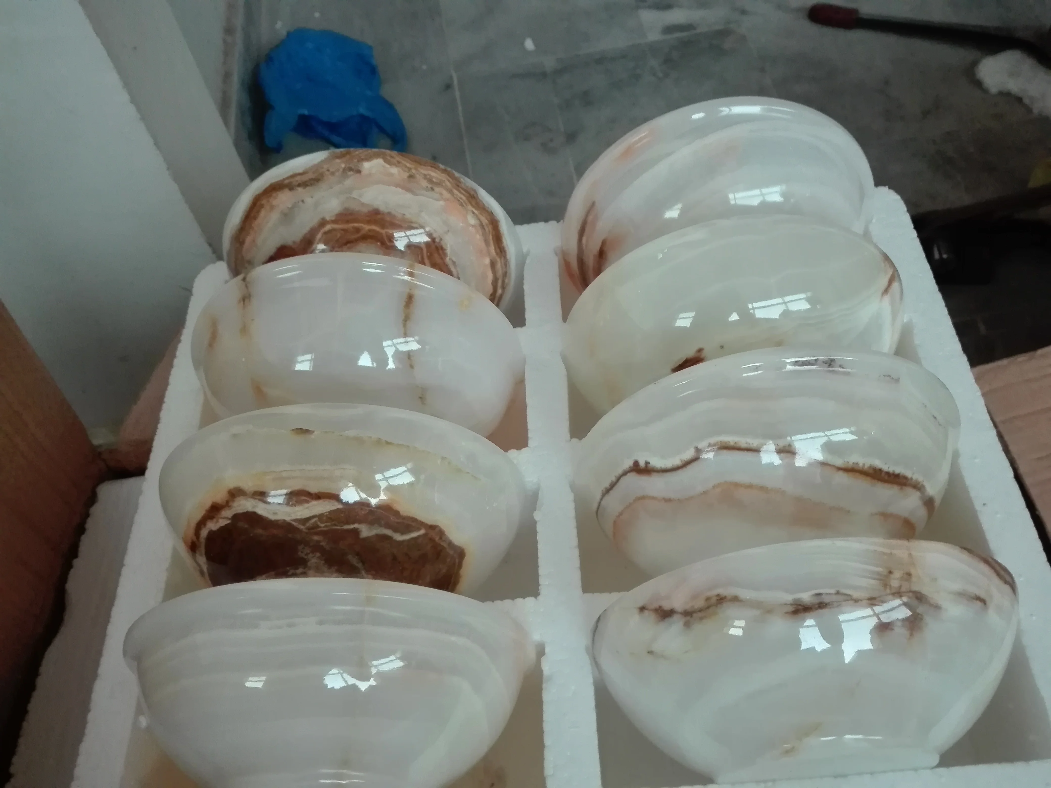 Natural Onyx Marble Bowl,Multicolored Onyx Bowls,Onyx Bowl Set - Buy ...