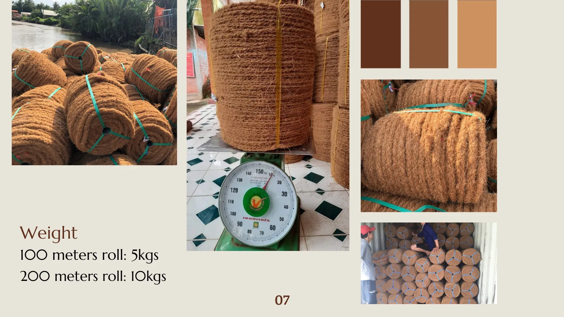 Coir Fiber Rope - High Quality, Wear Resistant Solutions