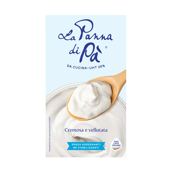 High Quality Italian Cooking Cream La Panna Di Pa 26% Fat Heavy White ...