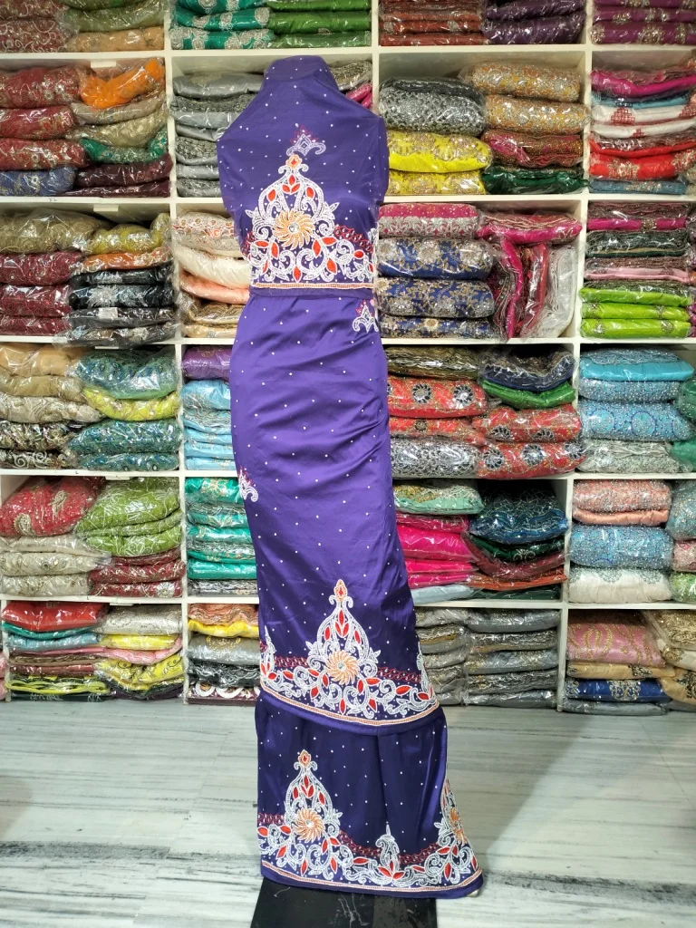Luxury Nigerian African George Fabric From India Women George Fabric ...