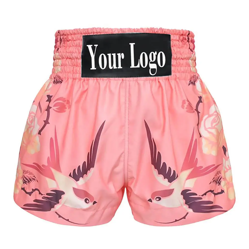 Sublimated Men Fight Shorts Boxing Pants Shorts Embroidery Mma Short ...