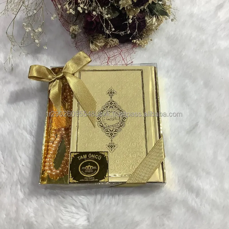 Islamic Quran Gift Sets Thermo Leather Cover Quran With High Quality ...