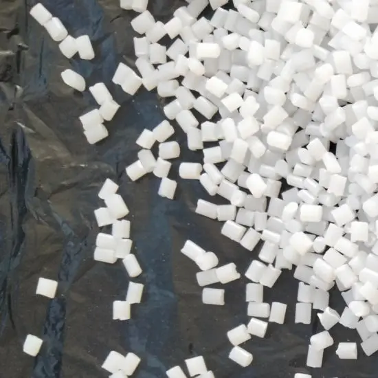 Washed Rigid Pvc Regrind Scraps From Recycled White Pvc Pipes And ...