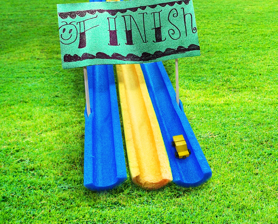 1.2cm DIA Hollow Foam Pool Noodle - Craft & Outdoor Fun