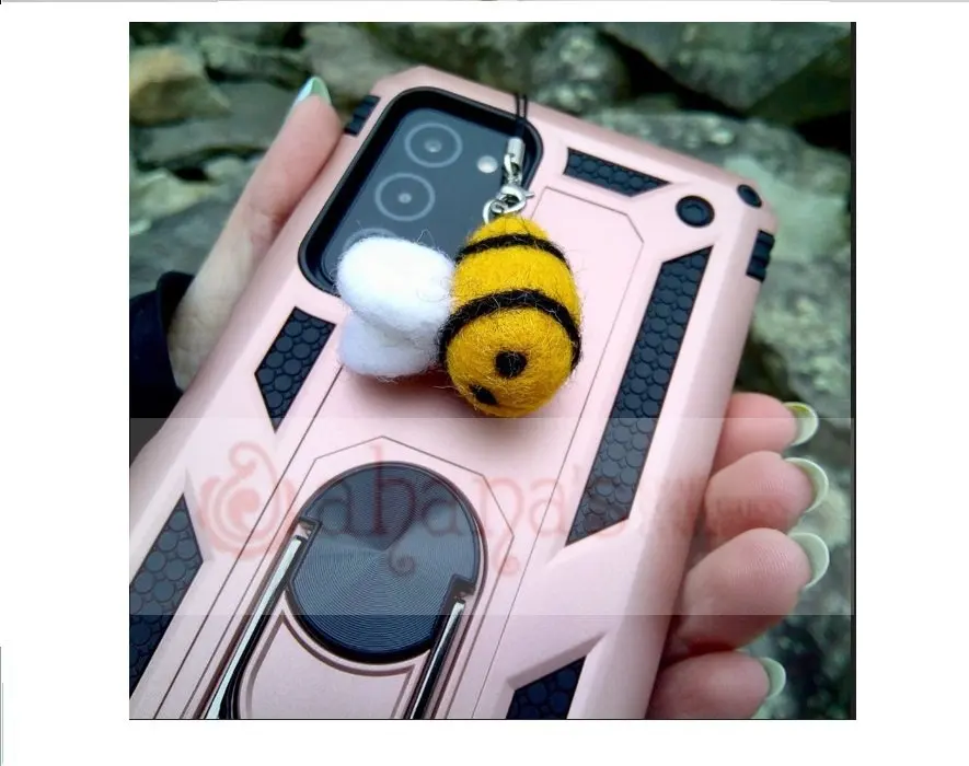 Trending 2024 Felt Bee Keychain - Buy Crochet Phone Charm Teen Gift Bee ...