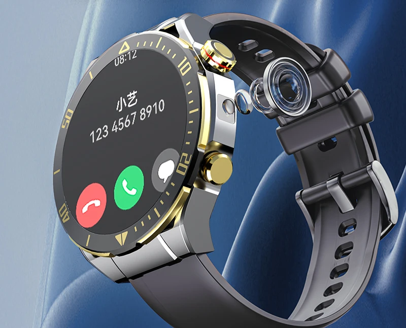 Amoled Screen 4g Lte Dual Camera Smart Watch With Android System Full ...