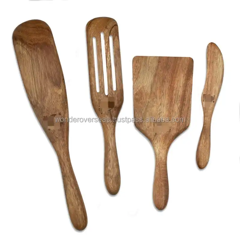 Unique Wooden Soup Spoons Serving Spoons Wooden Teaspoon For Coffee/tea ...