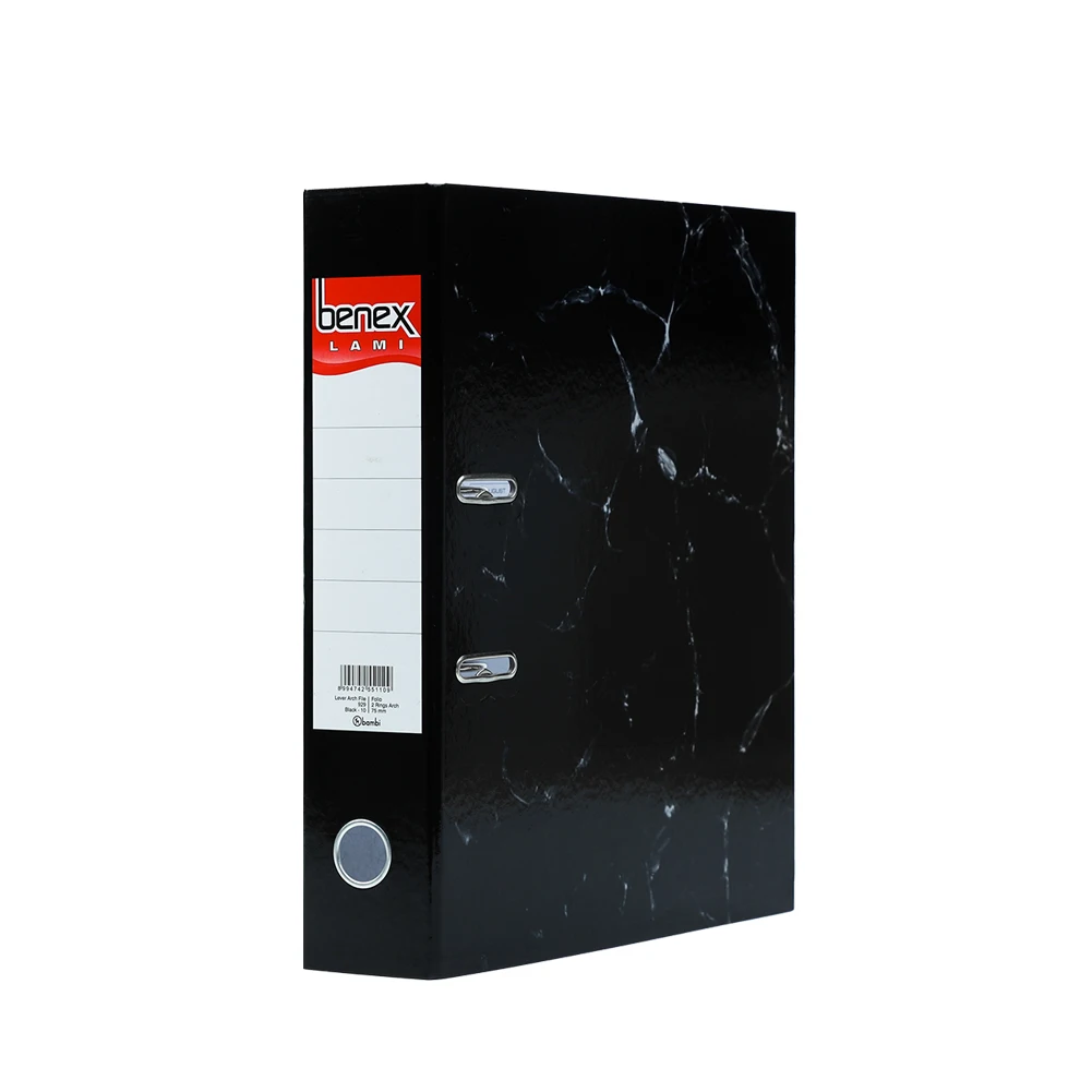 Metal Ring Lever Arch File Oem Size Fc/a4 Black Color Benex Lami ...