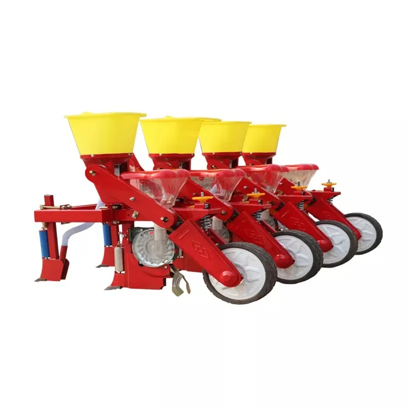 Corn Pneumatic Planter Tractor 4 Rows Corn Planter With Fertilizer ...
