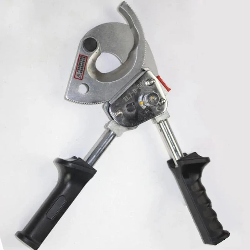 Mini XLJ-D-500 Ratchet Scissors Hand Tool Cable Cutter for Cu Al Cable ...