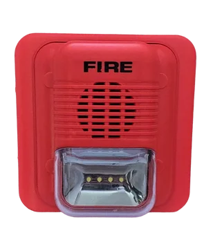 Conventional Fire Alarm Flashing Light Dc24v Alarm Strobe Sounder Fire Alarm Horn Siren With ...
