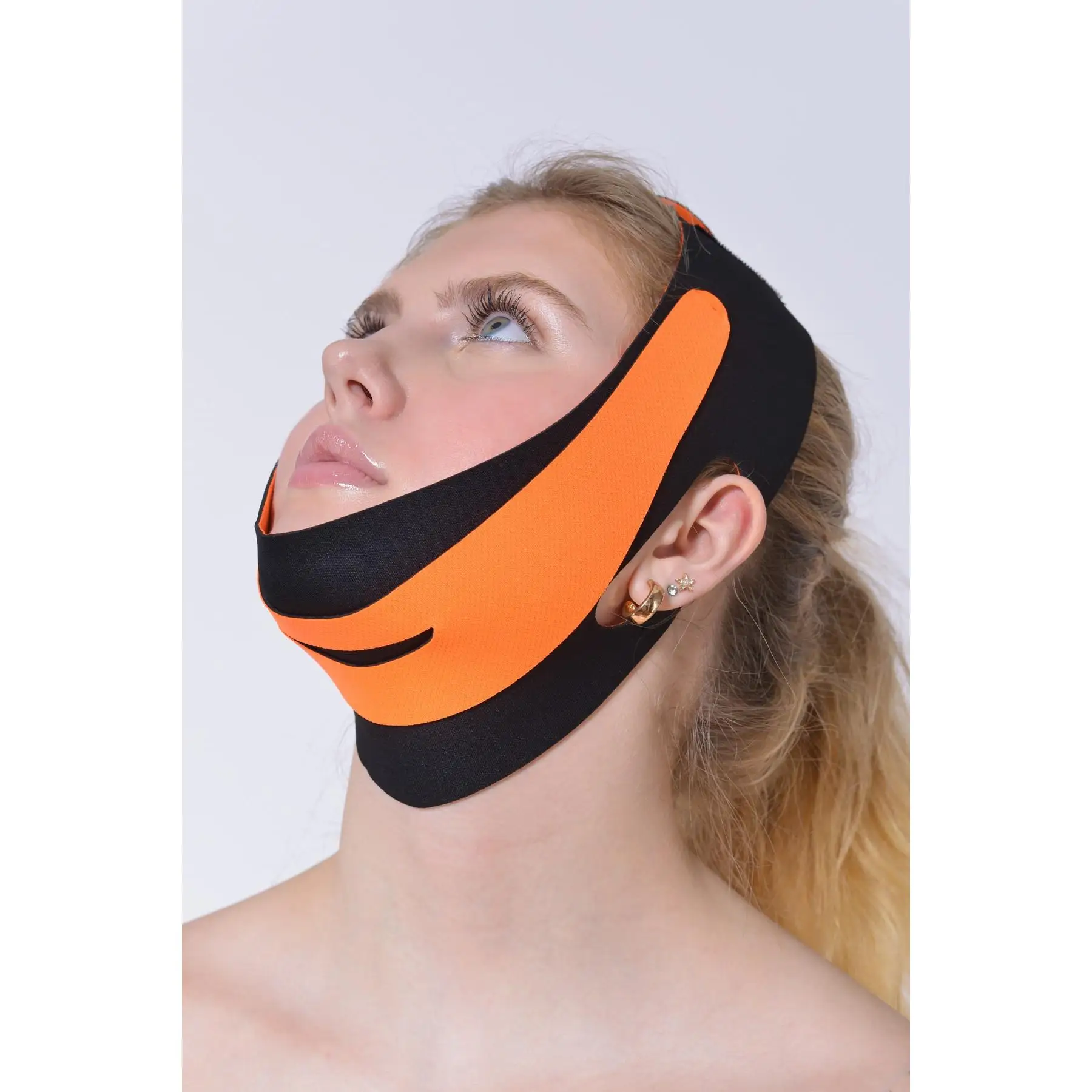 Face Corset Chin Neck Band Anti Snoring Double Cheek Tickle Removal ...