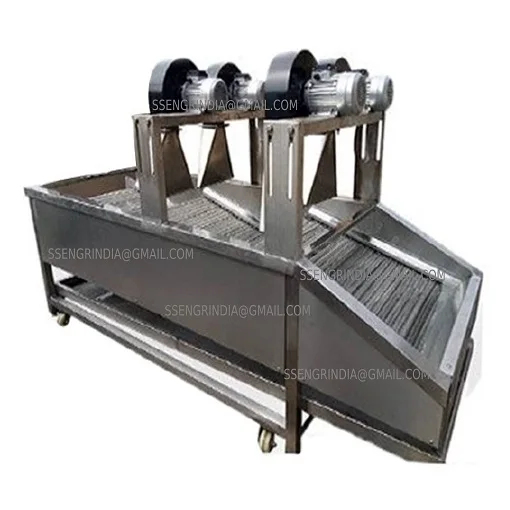 Air Blow Off Drying Conveyors 300-500 Kg/Hr Dry Conveyor Drying Cooling ...