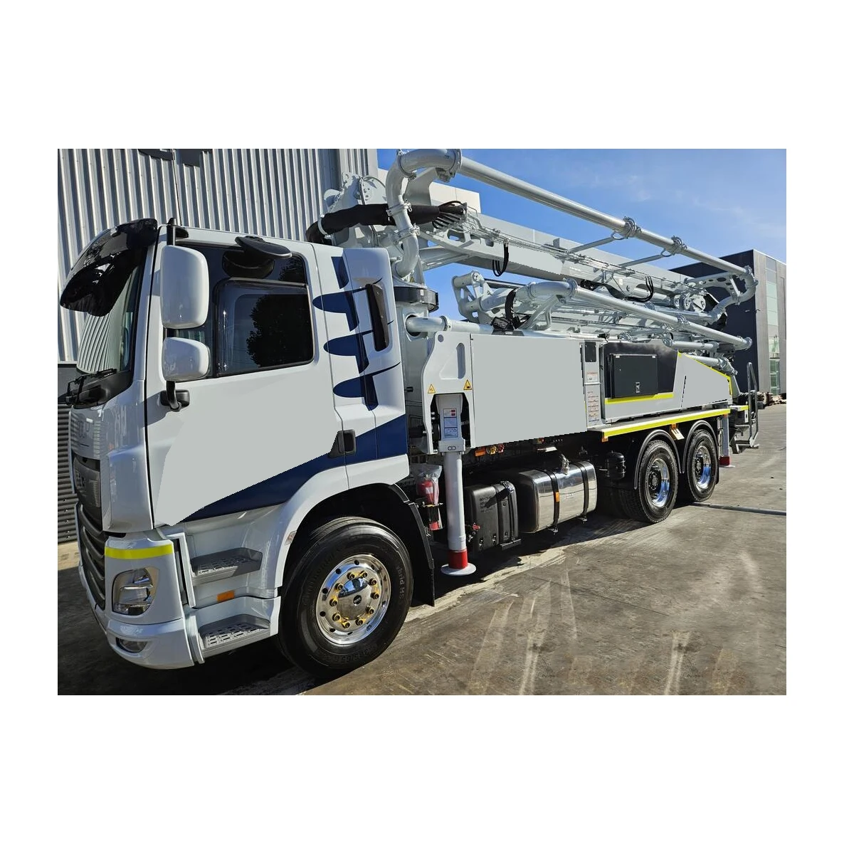 Putzmeister Concrete Pump Harden Concrete Pumps Truck - Buy Putzmeister ...