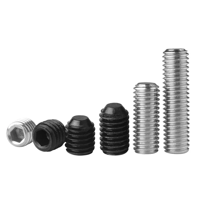 internal hexagon socket flat plunger set screw grub screws| Alibaba.com