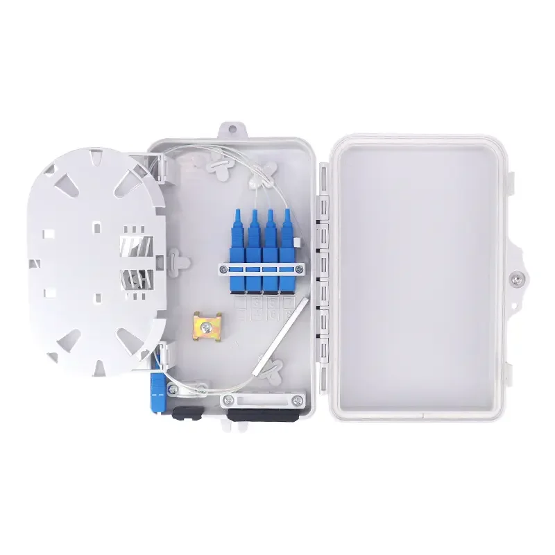 Mini Terminal Box Water Proof Outdoor Ftth 4 Cores Optical Fiber ...