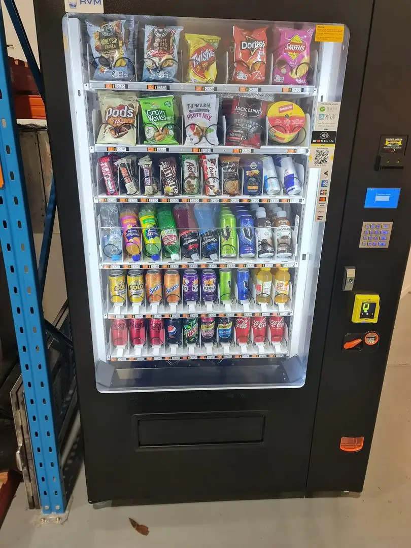 Cold Drink Vending Machine With Dual Zone Temp Control Available 2024 ...