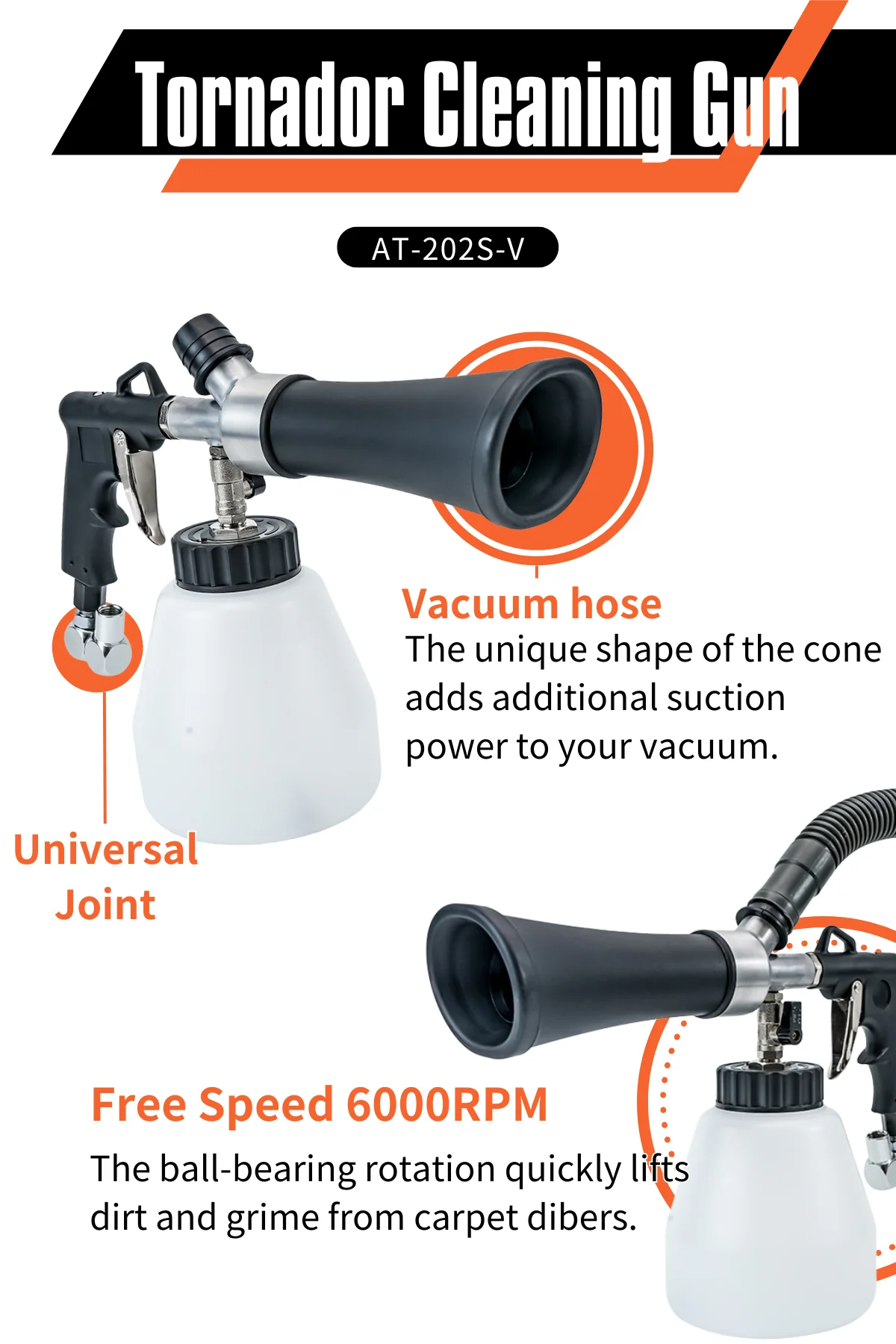 Tornado Bottle Car Washing Gun/car Cleaning Sprayer/high Pressure Car ...