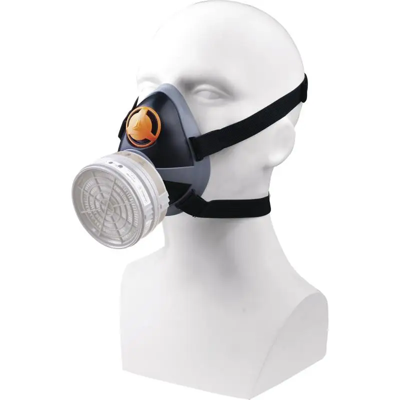 Half Face Gas Mask Respirator Multi Purpose Anti-poison Using For ...