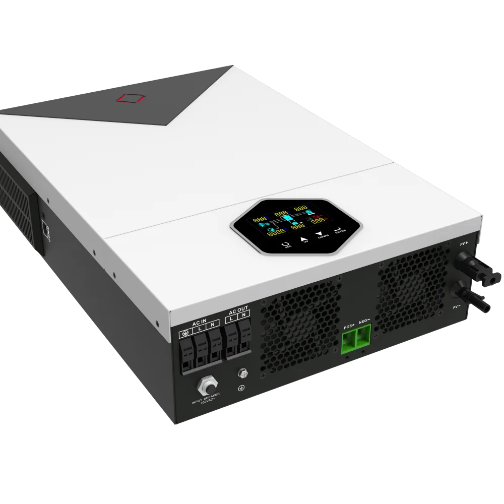 Hybrid Solar Inverter 6200w On/off Grid Inverter 6.2kw 48v 230v Pure ...