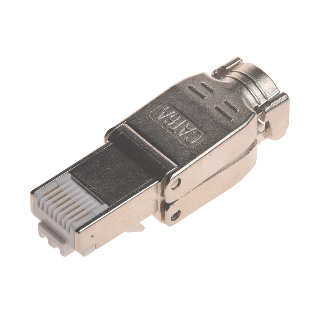Tool-free CAT6A/CAT7 RJ45 Connectors - Easy Termination