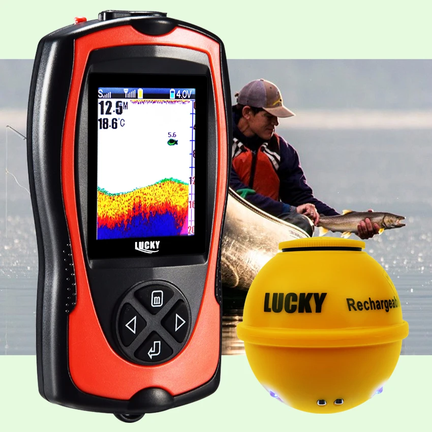 Wholesale 100M Sonar Sensor Fish Finder for Boats with Night Fishing ...