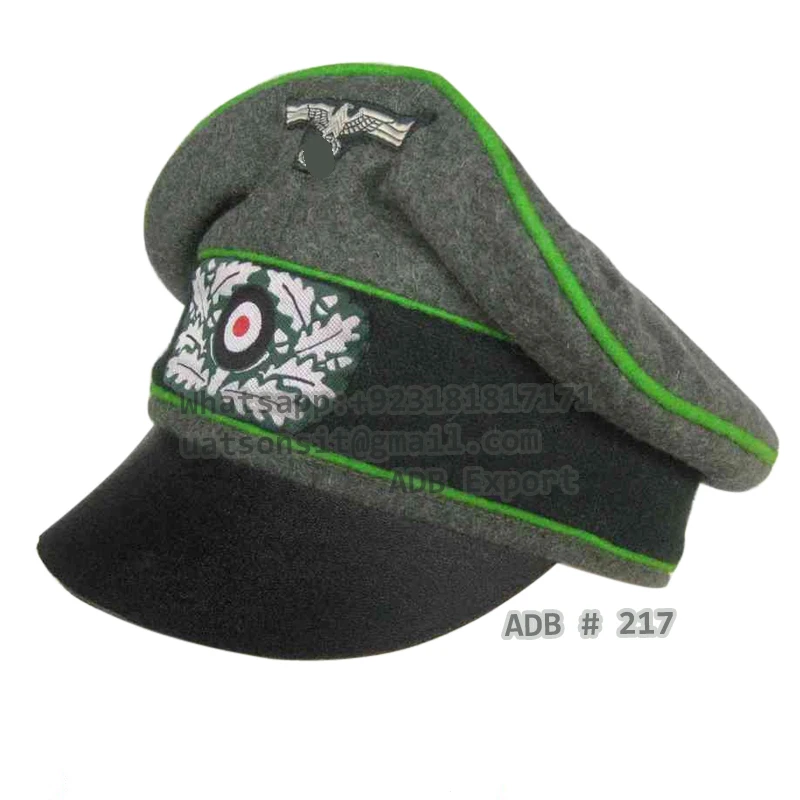 Ww2 Wwii Germanheer Feldgendarmerie Crusher Cap Hat - Buy Ww2-german ...