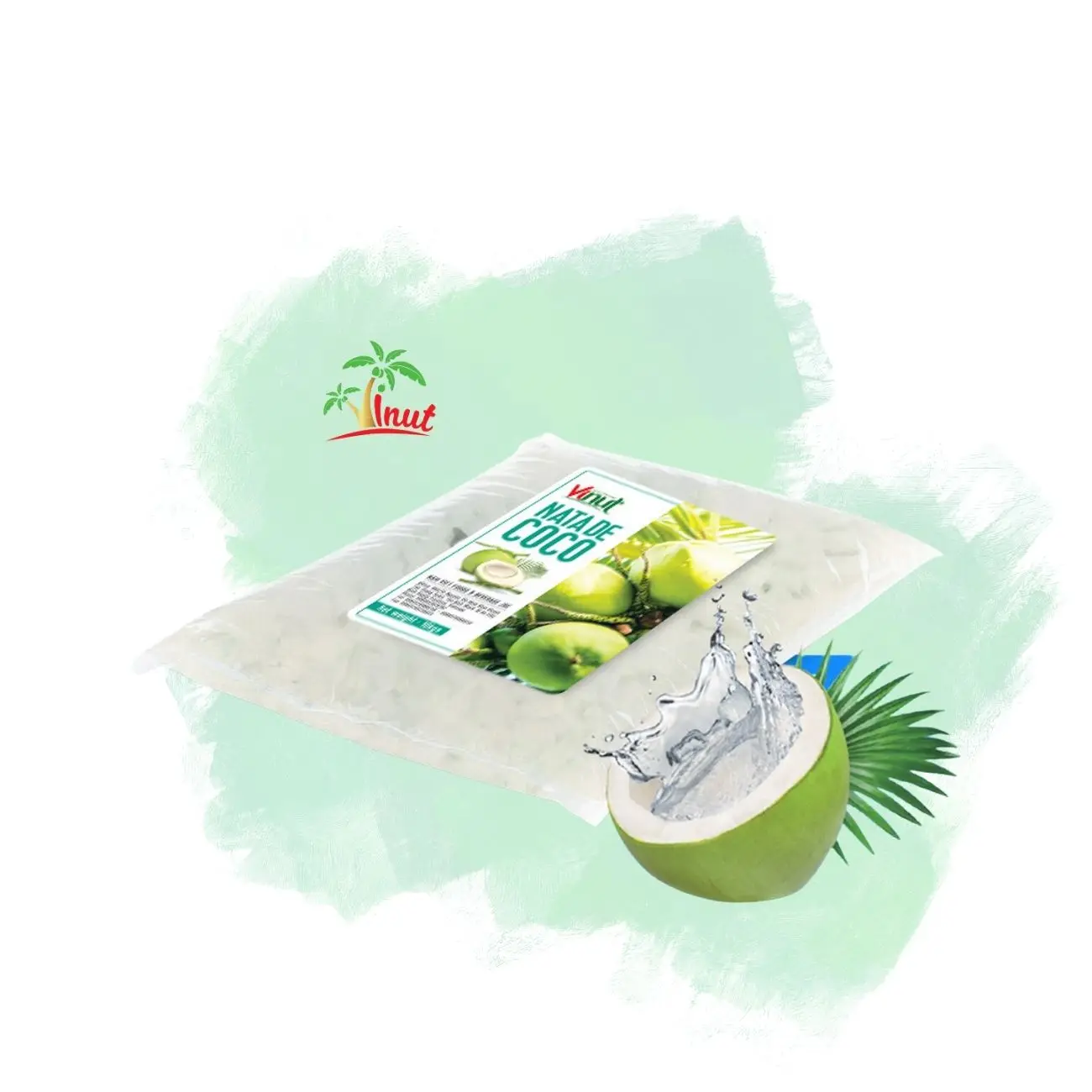 Vinut 10kg Bag Nata De Coco - Fresh Coconut Jelly