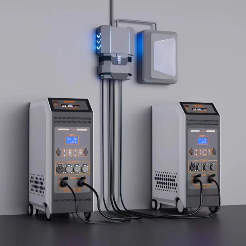 Echargable Power Station 6000w Solar Storage Pure Sine Wave Solar ...