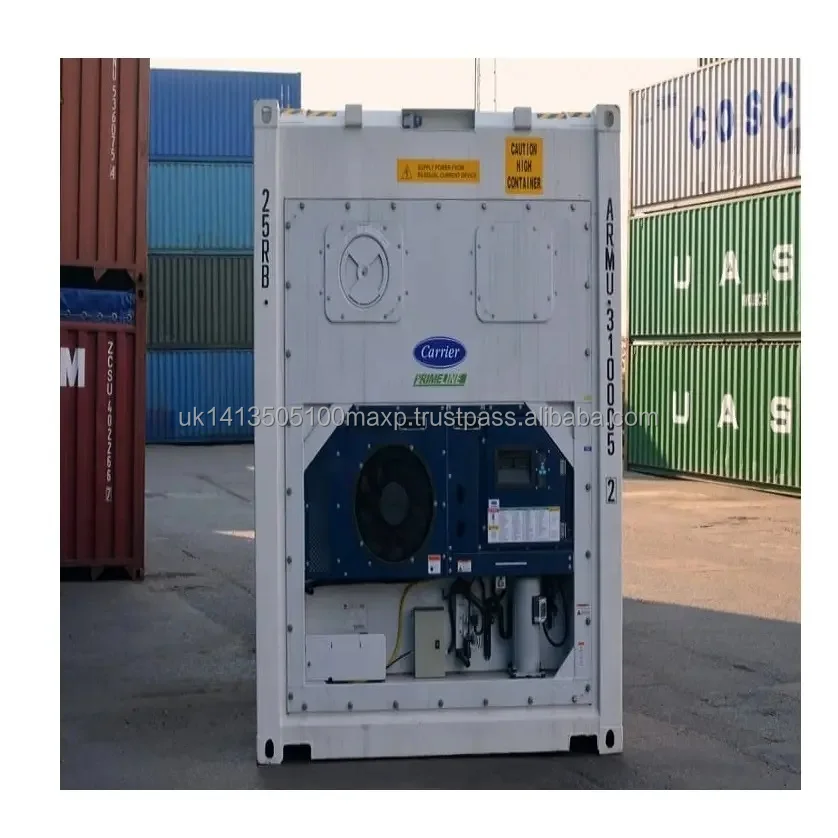Used 40' Feet Cargo Worthy Csc Plated Refrigerated Reefer Container ...