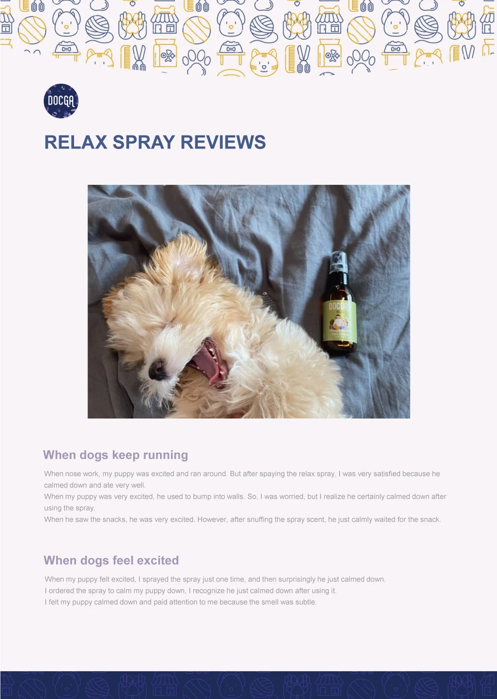 High Quality Eco-friendly Pet Dog Spray Perfume Oem Relaxation Spray ...