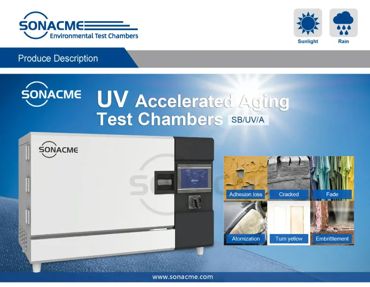 High Quality Bench-top Uv Test Chambers Uv Light Weathering Aging ...