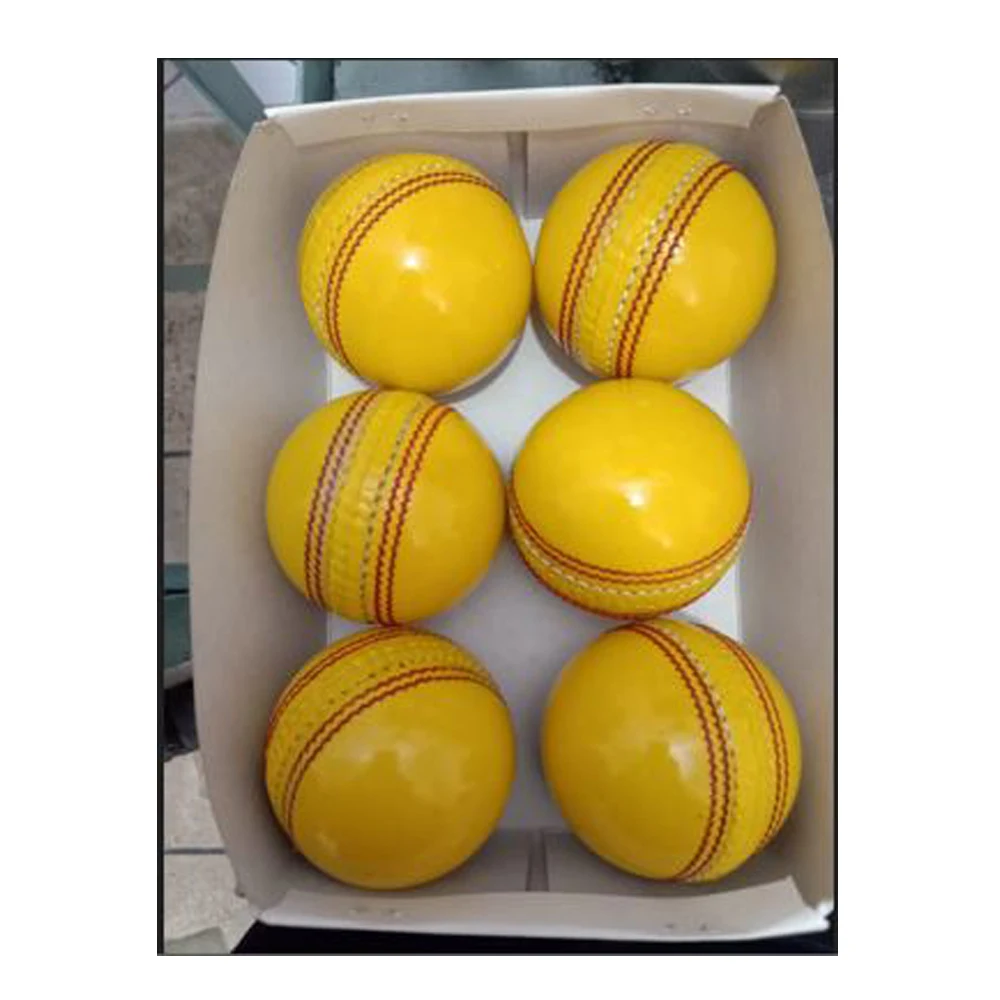 Street Play Cricket Equipment Cricket Leather Hard Ball For Bat ...