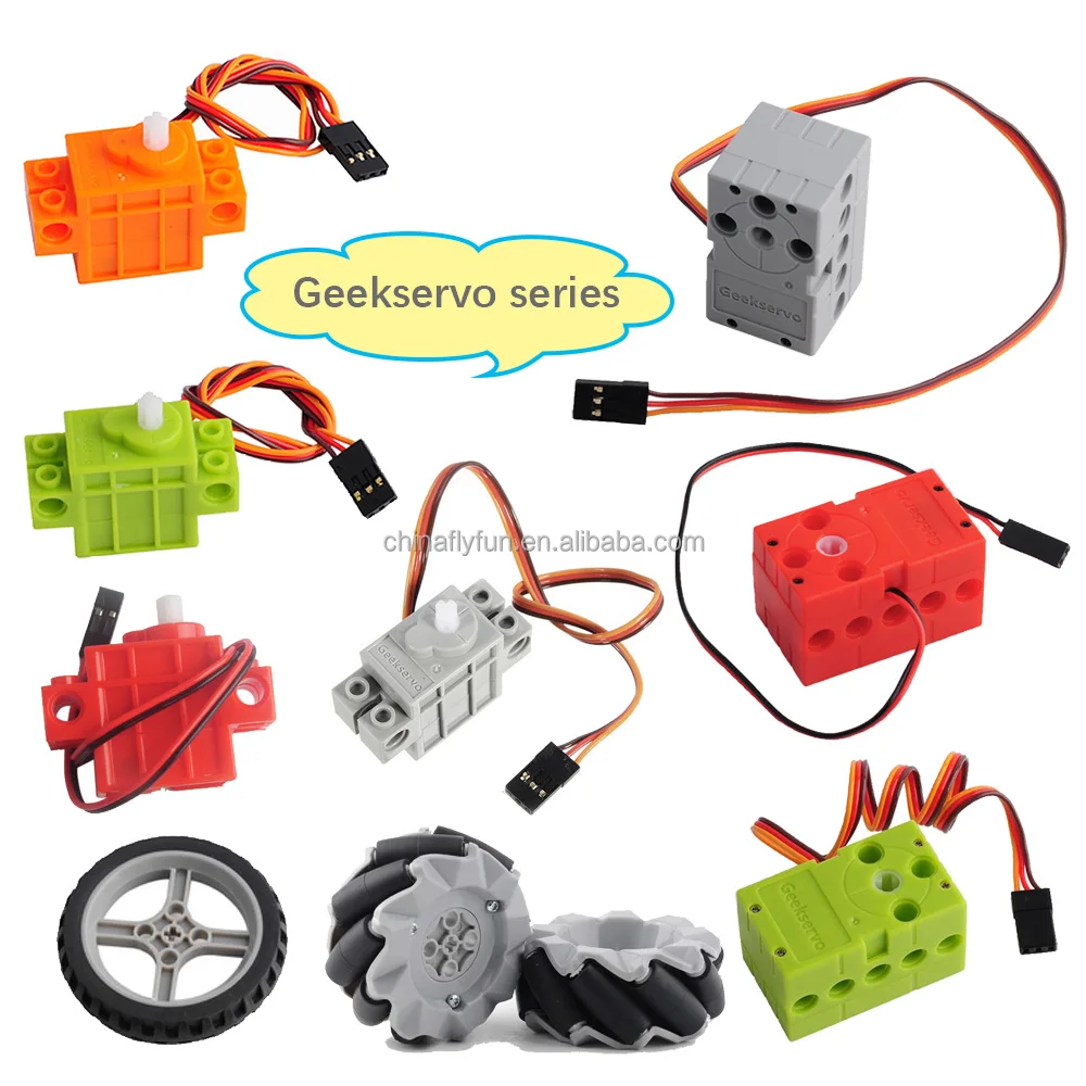 Geekservo 360 Degree Continuous Rotation Programmable Servo