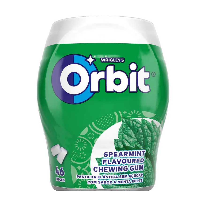 Orbit Bubblemint Sugarfree Chewing Gum,14 Piece Single Pack - Buy Orbit ...