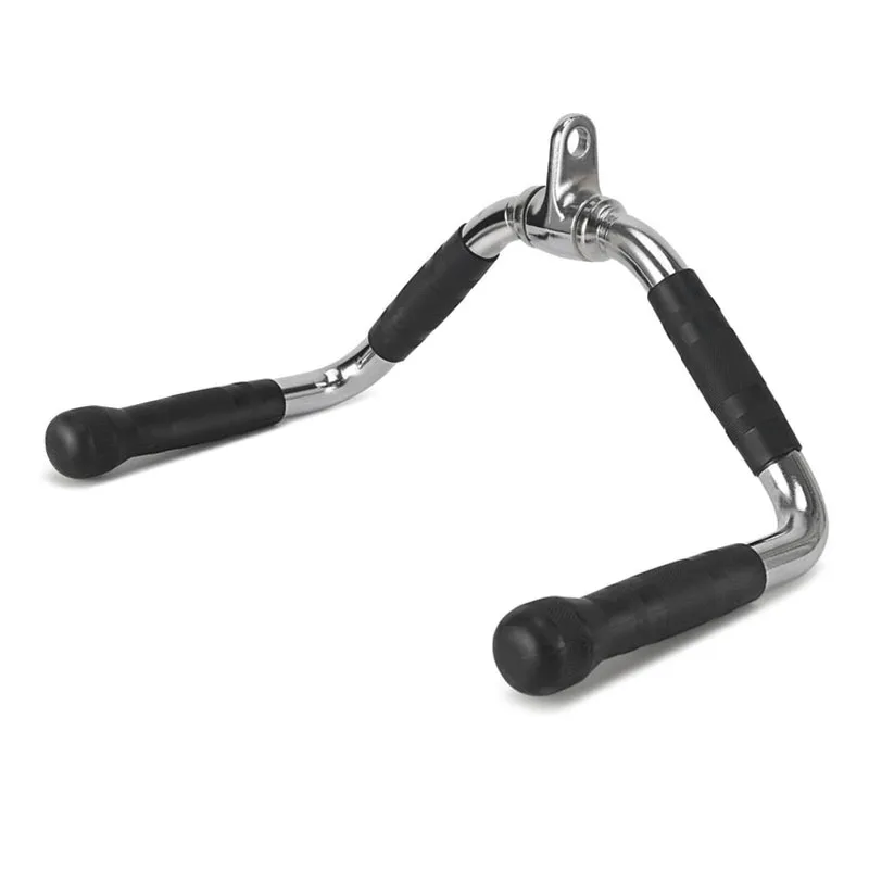 Cable Machine Handle Attachments Seated And Barbell Lat Pull Down T-bar ...