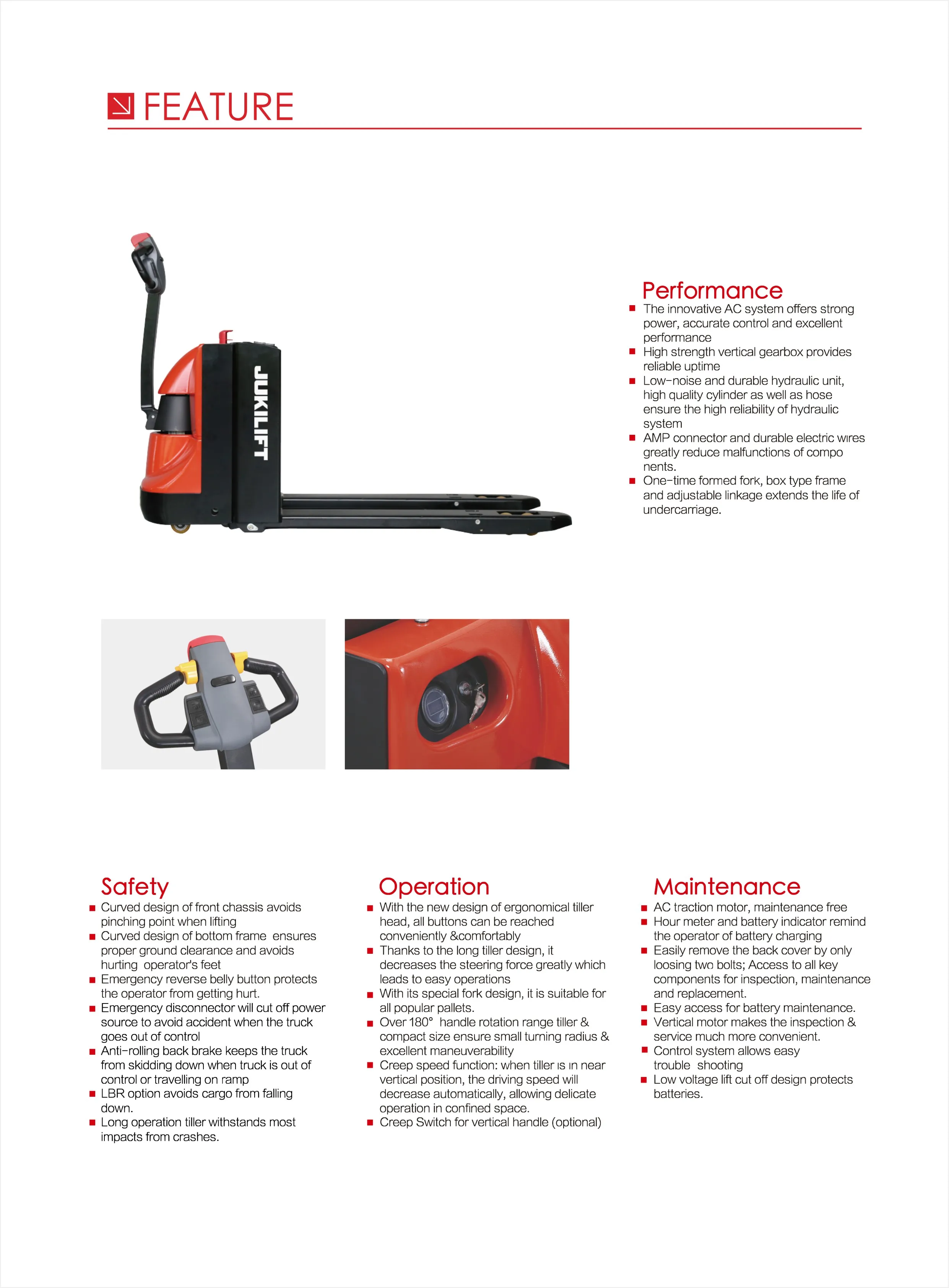 2.0 Ton Electric Pallet Jack - Efficient Material Handling