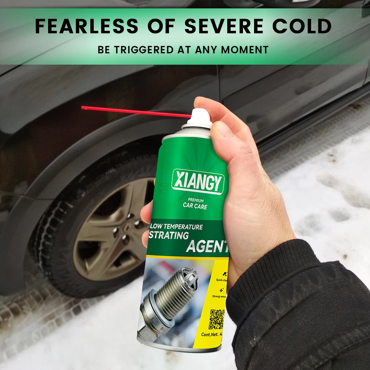 Car Care Starting Fluid Auto Engine Low Temperature Starting Fluid ...