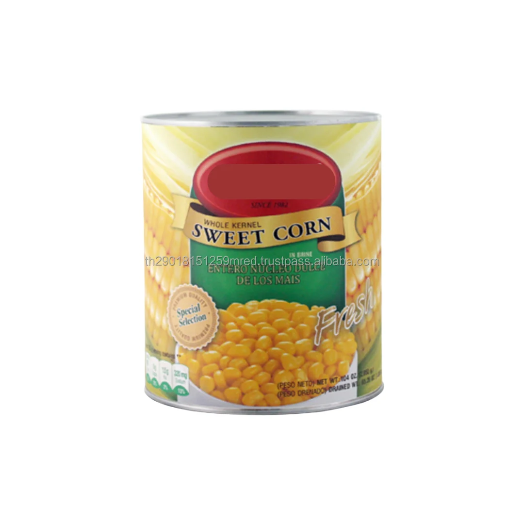 New Arrivals Canned Whole Kernel Sweet Corn Most Popular Trending Thailand Product Consistent ...
