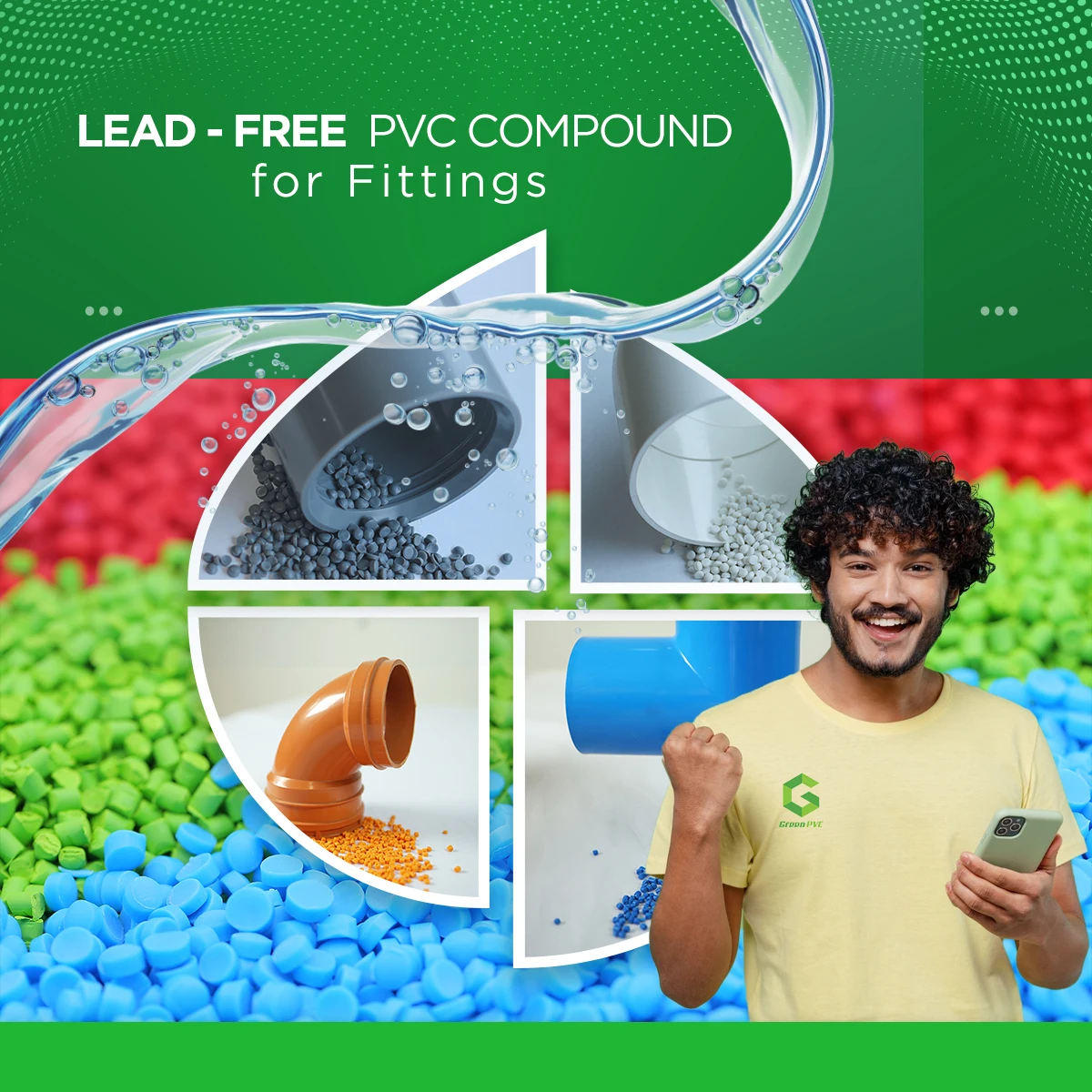 Nhcp2557 High Impact Resistance Rigid Pvc Compounds For Injection Pipe ...