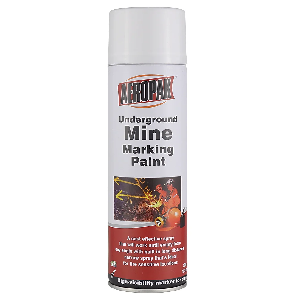 Aeropak Underground Mine Marking Aerosol Spray Paint Quick Drying All ...