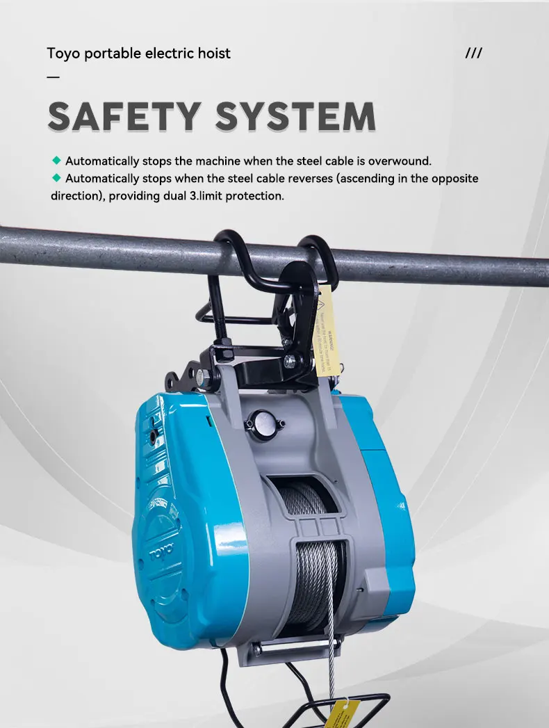 TOYO BL Series Wire Rope Hoist - Efficient Lifting Solutions